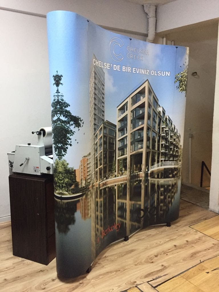 Örümcek Stand 3x1 Oval