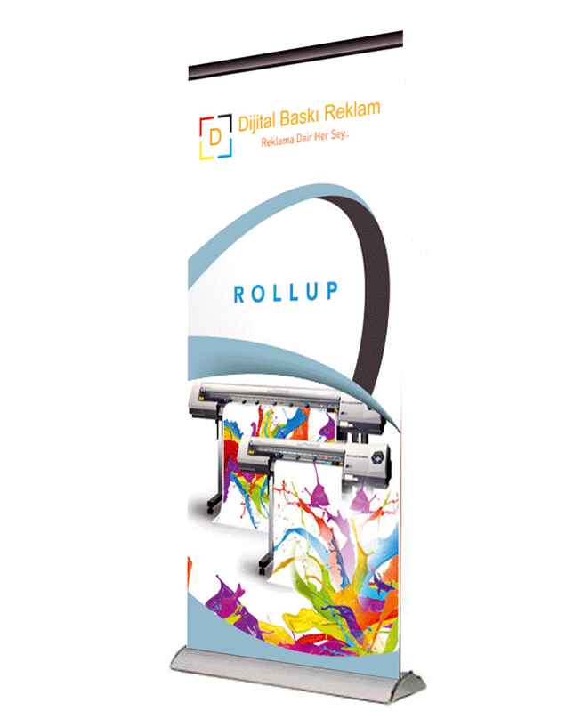 Lüks Roll Up : Smart Roll Up Banner 85x200 cm